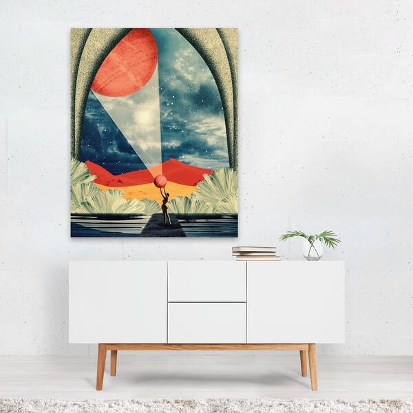Chile Collage Art Desert Fashion Unframed Wall Art Print/Poster - Bed ...