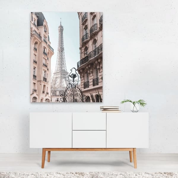France Architecture Eiffel Tower Unframed Wall Art Print/Poster - Bed Bath & Beyond - 31086604