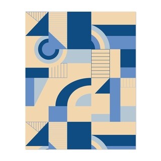 Italy Geometric Patterns Shapes Unframed Wall Art Print/Poster - Bed ...