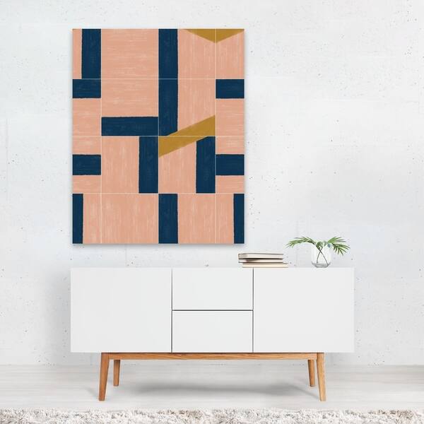 Italy Geometric Pastels Patterns Shapes Unframed Wall Art Print/Poster ...