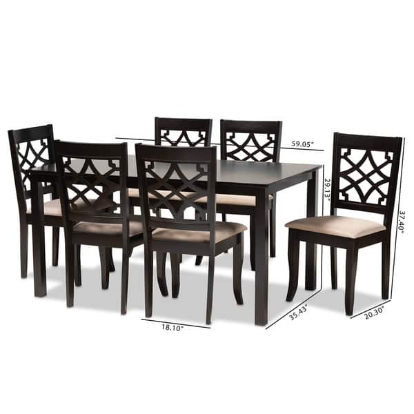 Copper Grove Bucoli 7-piece Dining Set - Bed Bath & Beyond - 31092734