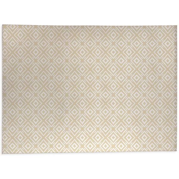 SQUARE PEG VANILLA CUSTARD Kitchen Mat By Kavka Designs - Bed Bath ...