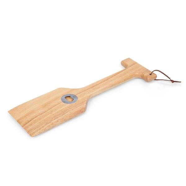 ONIVA Hardwood BBQ Grill Scraper with bottle opener, (Rubberwood) - Bed ...