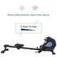Merax Magnetic Exercise Rower Adjustable Resistance Rowing Machine ...