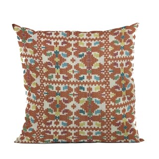 Plutus Multi-Color Morocco Damask Luxury Throw Pillow - Bed Bath ...
