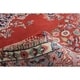 Hand-knotted Anatolian Red Wool Rug - 6'7