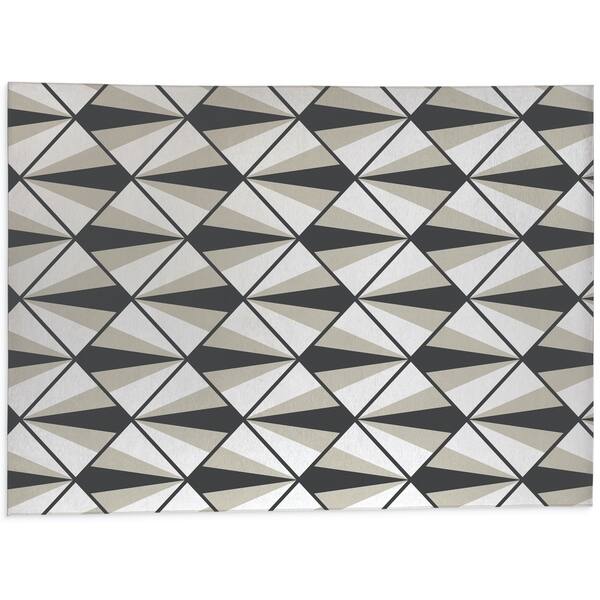 SPOTLIGHT CHARCOAL & GOLD Kitchen Mat By Kavka Designs - Bed Bath ...
