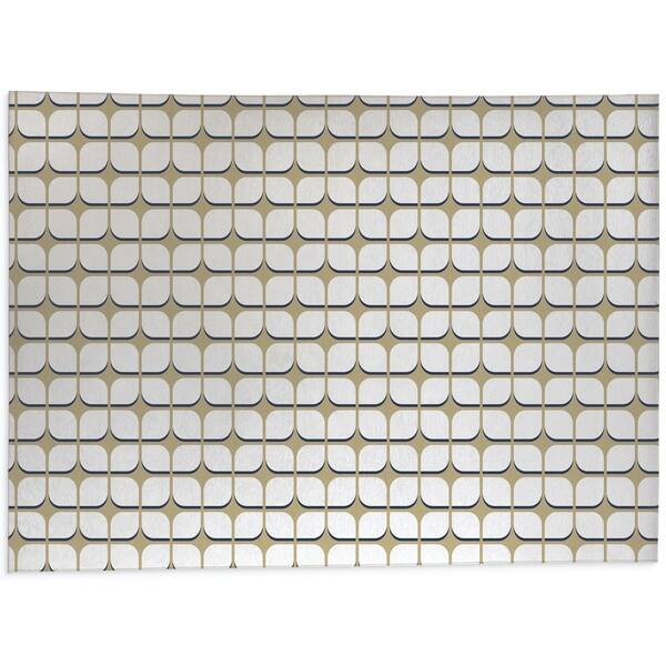 HOLLY NAVY & GOLD Kitchen Mat By Kavka Designs - Bed Bath & Beyond ...