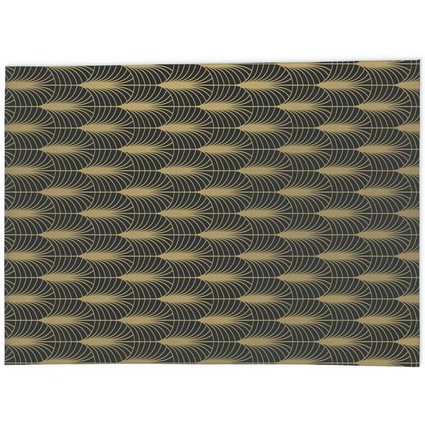ARCHES BLACK & GOLD Kitchen Mat By Kavka Designs - Bed Bath & Beyond ...