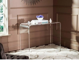 Maltan Acrylic Waterfall Console Table - Bed Bath & Beyond - 31169792