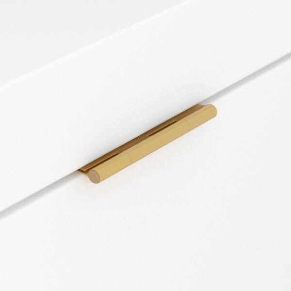 Emery Rubber Wood Indoor Modern Storage Bench - White - Bed Bath ...