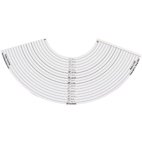 Darice EZ 11-to-27-inch Necklace-sizer Jewelry-making Design Tool - Bed ...