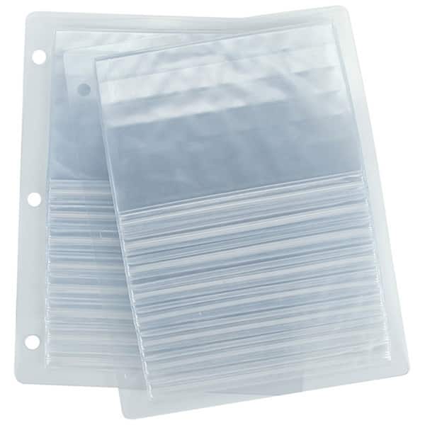 Advantus Cropper Hopper Zip-N-Flip Large Organizer Sheets (Set of 2 ...