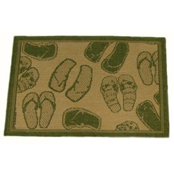 Flip Flop Indoor/ Outdoor Area Rug - 3'11 x 5'6 - Bed Bath & Beyond ...
