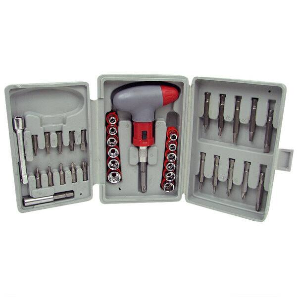 Power Screwdriver 36-piece Socket and Bit Set - Bed Bath & Beyond - 3235253