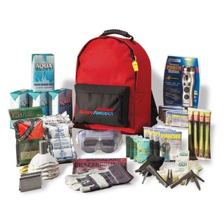 Grab 'N Go Four Person Emergency Kit - 11394018 - Overstock.com ...