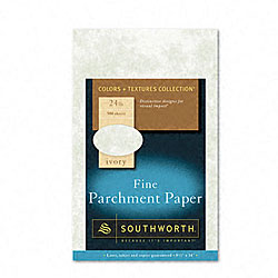 Colors+Textures Ivory Parchment Paper (Box of 500) - Bed Bath & Beyond ...