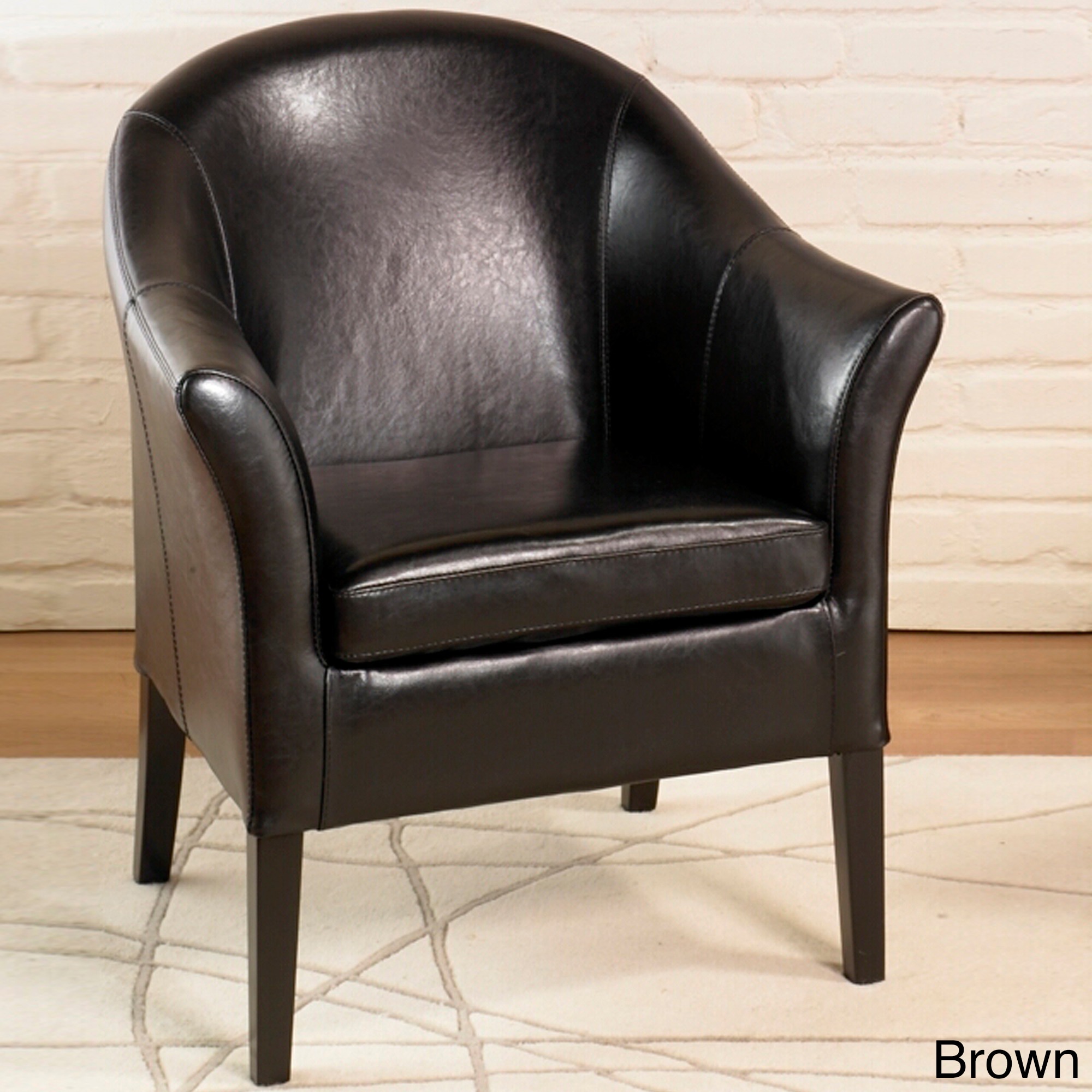 Bicast Leather Club Chair Bed Bath Beyond 3473808