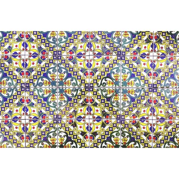 Vanilla Design Accent Ceramic Tiles (Set of 9) - Bed Bath & Beyond ...