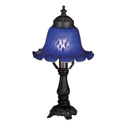 Victorian Blue Bell Shade Lamp - Free Shipping Today - Overstock.com ... Victorian Blue Bell Shade Lamp - Free Shipping Today - Overstock.com ...