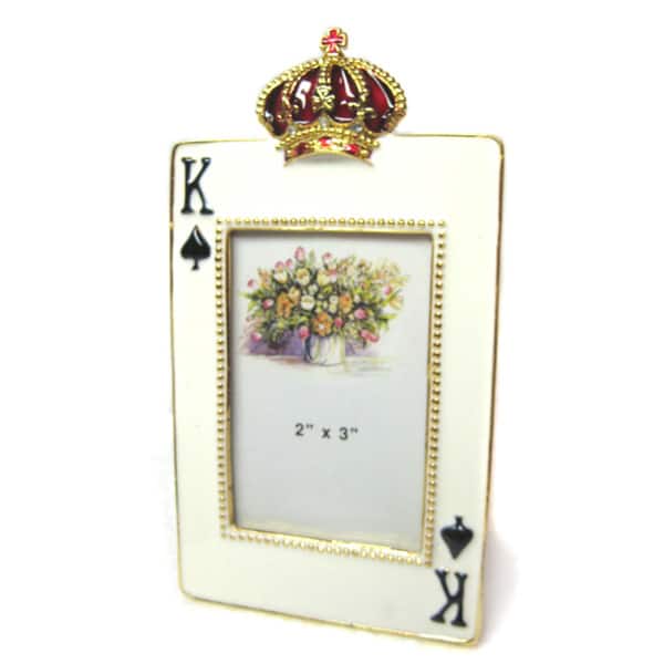 Kabella King Playing Card 2x3-inch Photo Frame - Bed Bath & Beyond ...