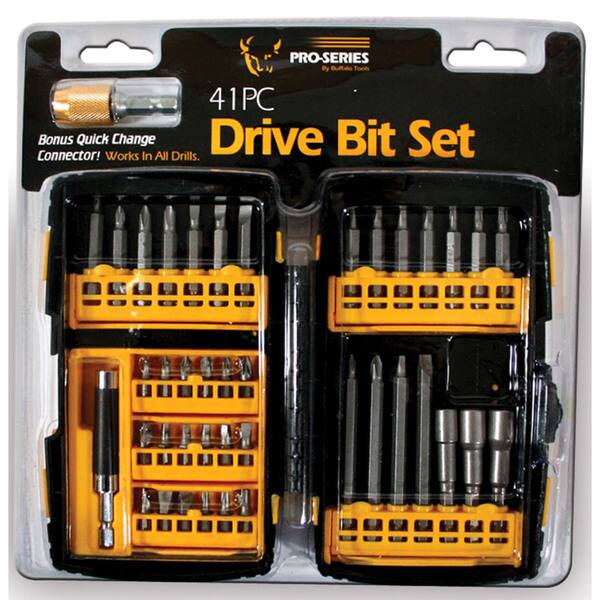 Quick Change Connector 42-piece Driver Bit Set - Bed Bath & Beyond ...
