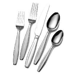 Mikasa Gourmet Basics Carson Frost 45-piece Flatware Set - Bed Bath ...