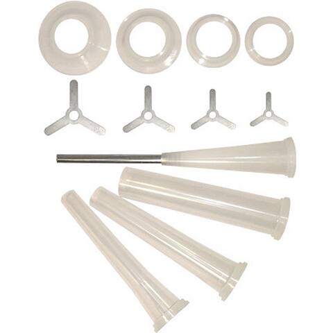 Weston 12-piece Universal Stuffing Funnel Kit - Overstock - 4003428