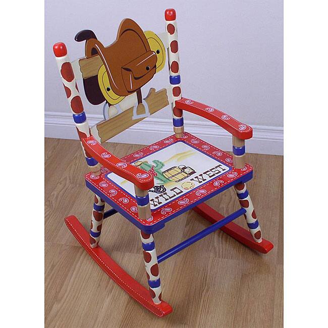 Kids' Cowboy Rocking Chair - Overstock - 4047803