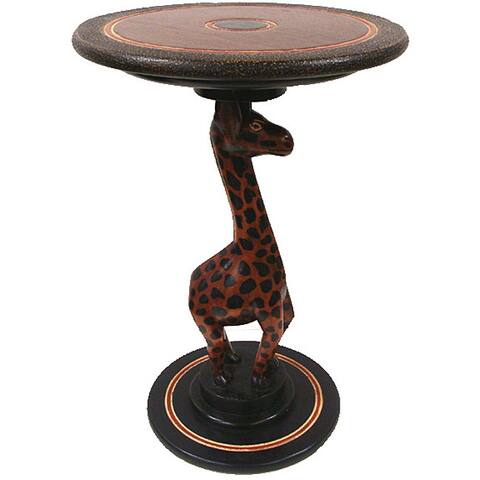 Handmade Giraffe Accent Table (Ghana) - Overstock - 4097285