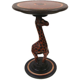 Handmade Giraffe Accent Table (Ghana) - Bed Bath & Beyond - 4097285
