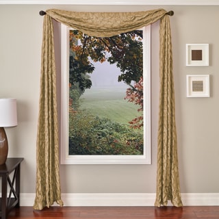 Softline Zanzibar 6-Yard Embroidered Window Scarf (As Is Item) - Bed ...