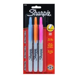 Sharpie RT Retractable Fine Point Permanent Markers (Pack of 12 ) - Bed ...