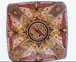 Handmade Engraved Square Safi Plate (Morocco) - Bed Bath & Beyond - 4219607