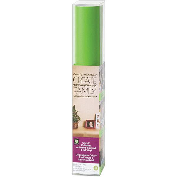 Cricut Cuttables Adhesive-backed Lime Green Vinyl Sheets - Bed Bath ...