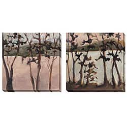 Gallery Direct Caroline Ashton 'Quiet Moments' Oversize Canvas 2-piece ...