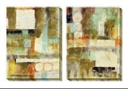 Gallery Direct Jane Bellows 'Copius' Oversized Canvas Art Set - Bed ...
