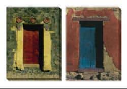 Gallery Direct Deborah Dupont 'Casa de Rosa' Oversized Canvas Art Set ...