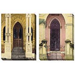 Gallery Direct Deborah Dupont 'Habana Puerta II & III' Oversized Canvas ...