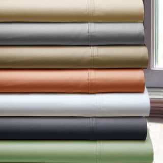 Luxury Pima Cotton 400 Thread Count Deep Pocket Sheet Set With Bonus ...