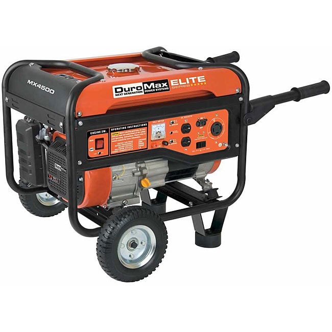 DuroMax Elite MX4500 Generator - 12325142 - Overstock.com Shopping ...