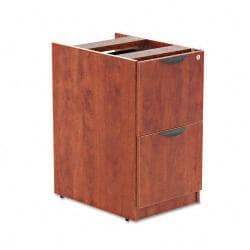 Alera Valencia Series Walnut-Finished Full Pedestal File - Bed Bath ...