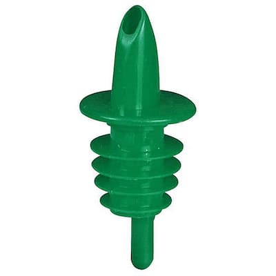 Spill-Stop Green Plastic Medium Speed Pour - Overstock - 4378988
