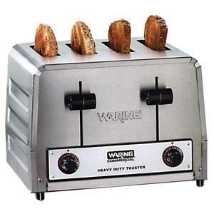 Waring WCT800 Stainless Steel 120-volt Heavy Duty Toaster - Overstock ...