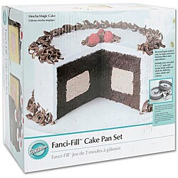 Wilton Fanci-Fill Round Cake Pans (Set of 2) - Bed Bath & Beyond - 4408661