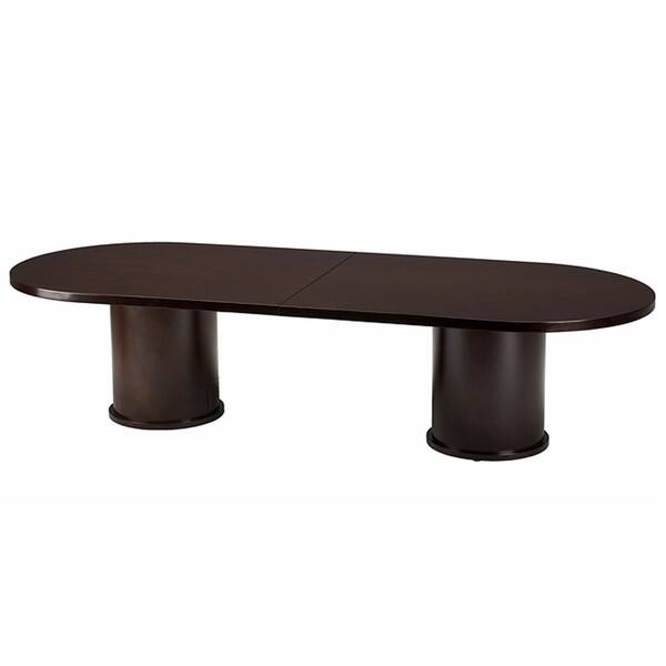 Mayline Mira 10-foot Oval Conference Table with Column Base - Bed Bath ...