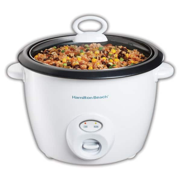 Hamilton Beach White 20 Cup Rice Cooker - Bed Bath & Beyond - 4471949