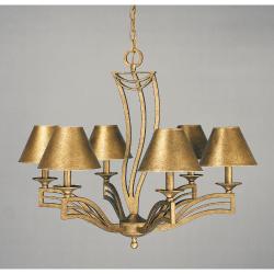 Artisian 6-light Aztec Gold Finish Chandelier - Bed Bath & Beyond - 3241593