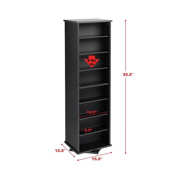 Two-sided Spinning Tower - 52.50" - Bed Bath & Beyond - 457513