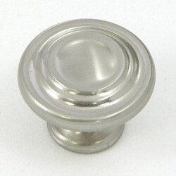 Stone Mill Satin Nickel 3-ring Cabinet Knobs (Pack of 5) - Bed Bath & Beyond - 4587345